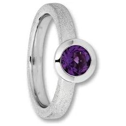 Silberring ONE ELEMENT "Amethyst Ring aus 925 Silber" Gr. 60, silber, Fingerringe, Damen, 60, Silber 925 (Sterlingsilber), Silberring, Zart funkelnde Details &ndash; elegant & vielseitig kombinierbar
