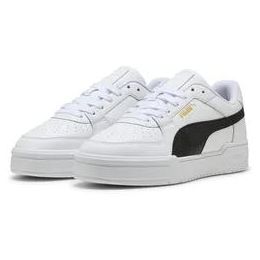 Sneaker Puma "CA Pro Classic II Sneakers Erwachsene", Herren, Gr. 44,5, wei&szlig; schwarz, Obermaterial: Synthetik, Textil, Kuhleder, Leder. Futter: Textil. Innensohle: Textil. Laufsohle: Gummi, Schuhe Sneaker