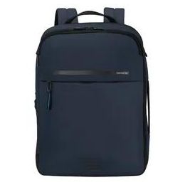 Laptoprucksack Samsonite "MODERNY M Underseater", Gr. B/H/T: 35cm x 45cm x 20cm, blau, Polyester, Rucks&auml;cke Laptoprucksack, Unisex Travelrucksack, Freizeitrucksack mit vielen F&auml;chern