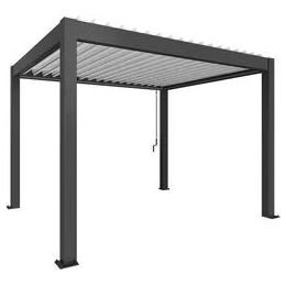 Pergola BioHort "3,5x3, verschiedene Farben", dunkelgrau, metallic, B:367,5cm H:264cm T:312cm, Pergolen, ausgezeichnet mit dem Red Dot Design Award