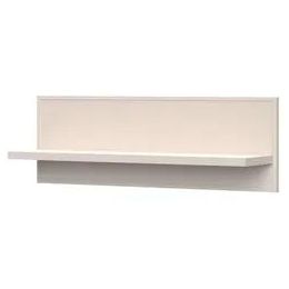 Wandregal OTTO HOME "Opera Schwebendes Regal, Wandkonsole, Wandboard", cashmere farbe, B:90cm H:30cm T:21cm, Holzwerkstoff, MDF, Regale, Wandregal, UV lackiert, Ablageboden, Wandmontiert, Breite 90 oder 120 cm