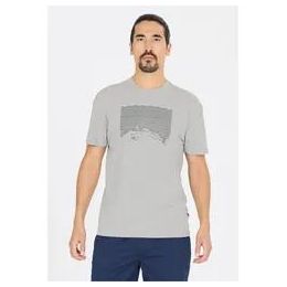 T-Shirt CRUZ "Gander", Damen, Gr. 3XL, grau, 100% Baumwolle, bedruckt, normal, Rundhals, Shirts T-Shirt, aus atmungsaktiver Baumwolle mit modischem Print