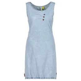 alife and kickin Sommerkleid ALIFE & KICKIN "Damen CameronAK DNM B", Damen, Gr. XS, Normalgr&ouml;&szlig;en, blau (light denim), 95% Baumwolle, 5% Elasthan, Kleider Sommerkleid