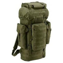 Rucksack BRANDIT "Brandit Accessoires Kampfrucksack Molle", Gr. onesize, olive, Polyester, Rucks&auml;cke Rucksack