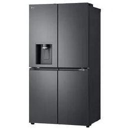 LG Multi Door "GMF961EV6C", Energieeffizienz: C (A-G), essence schwarz steel, B:91,4cm H:179,2cm T:73,3cm, K&uuml;hlschr&auml;nke, Wassertank