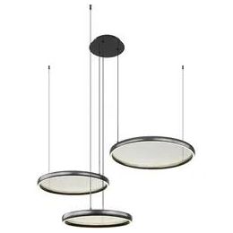 Globo LIGHTING H&auml;ngeleuchte "BRIGGS", schwarz matt, H: 150cm, 1 Stk., Leuchten, H&auml;ngelampe Esszimmer-Leuchte Esstischleuchte Wohnzimmer, H&auml;ngeleuchte