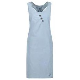 alife and kickin Sommerkleid ALIFE & KICKIN "Damen CameronAK DNM B Sommerkleid, Kleid", Damen, Gr. M, Normalgr&ouml;&szlig;en, blau (light denim), 100% Lyocell, Kleider Sommerkleid
