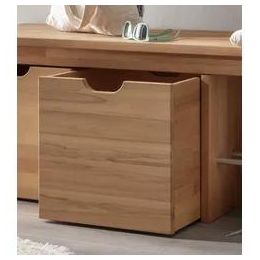 Schublade Home Affaire "Dura", buche, B:38cm H:37cm T:36cm, Massivholz, Schubladen, Schublade, Schubkasten passend zur Bank DURA