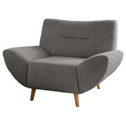 Sessel Home Affaire "Drago", anthrazit, B:111cm H:81cm T:90cm, Sessel, Sessel