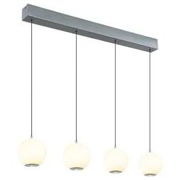 Globo LIGHTING H&auml;ngeleuchte "SIMMONS", grau matt, H: 150cm, 1 Stk., Leuchten, H&auml;ngelampe Esszimmer-Leuchte Esstischleuchte Wohnzimmer, H&auml;ngeleuchte