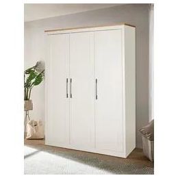 Kleiderschrank OTTO HOME "B&uuml;sum Schlafzimmer Schrank", wei&szlig;, B:150cm H:210cm T:60cm, Holzwerkstoff, MDF, Schr&auml;nke, Kleiderschrank, Schlafzimmerschrank Landhaus Design Garderobe Schrank Bestseller