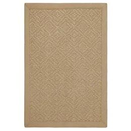 Teppich Wecon Home "Hugo two, Juteteppich, als L&auml;ufer erh&auml;ltlich", natur braun, B:40cm H:8mm L:60cm, Jute, Teppiche, Teppich, Naturfaser, 100% Jute, Sisal-Optik, pflegeleicht, Wohnzimmer, Raute