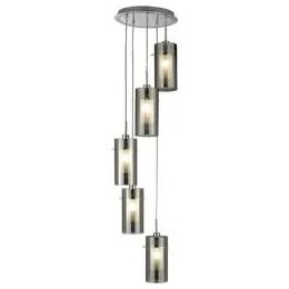 Searchlight H&auml;ngeleuchte "Duo I 5Lt Pendant", klarglas, 5, &Oslash; 28cm H: 120cm, 1 Stk., Leuchten, H&auml;ngeleuchte