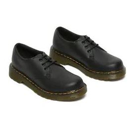 Schn&uuml;rschuh Dr. Martens "1461 J Softy T Juniors Lace Shoe", Kinder, Gr. 35, schwarz, Glattleder, Schuhe Schn&uuml;rschuh, Halbschuh, Kinderschuh mit Schn&uuml;rung