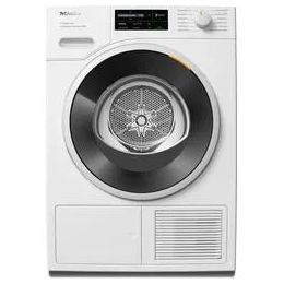Miele W&auml;rmepumpentrockner "TSL783WP EcoSpeed&Steam&9kg", Energieeffizienz: C (A-G), wei&szlig;, B:59,6cm H:85cm T:64,3cm, Trockner, Getestet auf 20 Jahre perfekte W&auml;schepflege, 25 Jahre Motorgarantie