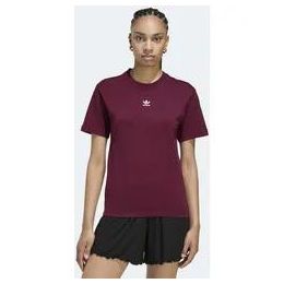 T-Shirt Adidas ORIGINALS "ADICOLOR ESSENTIALS REGULAR", Damen, Gr. XS, maroon, Obermaterial: 100% Baumwolle, Rundhals, Shirts T-Shirt