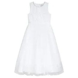 Partykleid DANAMADE "DANAMADE Dresses M&auml;dchenkleid", M&auml;dchen, Gr. 152, EURO, wei&szlig;, Obermaterial: 100% Polyester. Futter: 100% Polyester, Kleider Partykleid