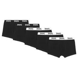 Boxershorts Lonsdale "BOXERSHORTS 5ER-PACK NORTH CHALLOW", Herren, Gr. 5XL, 5 Stk., schwarz, Obermaterial: 92% Baumwolle, 8% Elasthan, Unterhosen