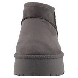 Stiefel Tom Tailor "Tom Tailor Short Boots", Damen, Gr. 41, schwarzgrau, Polyester, unifarben, Schuhe Stiefel