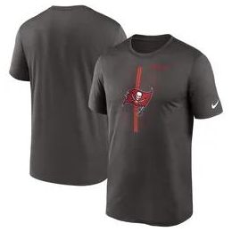 T-Shirt Nike "Nike T-Shirt Tampa Bay Buccaneers Nike Legend Icon", Damen, Gr. S, schwarz, 100% Polyester, Shirts T-Shirt