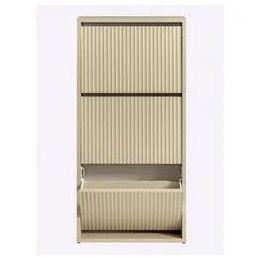 Schuhschrank Heine HOME, taupe, B:50cm H:70cm T:20cm, MDF, Schr&auml;nke, Schuhschrank