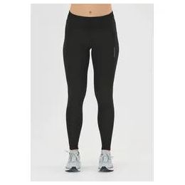 Funktionstights Endurance "Strong", Damen, Gr. 36, EURO-Gr&ouml;&szlig;en, schwarz, 77% Polyester, 23% Elasthan, unifarben, Hosen, mit flexiblem 4-Wege-Stretch