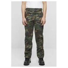 Cargohose BRANDIT "Brandit Herren US Ranger Cargo Pants", Damen, Gr. 3XL, US-Gr&ouml;&szlig;en, olive camouflage, 65% Polyester, 35% Baumwolle, loose fit, Hosen Cargohose