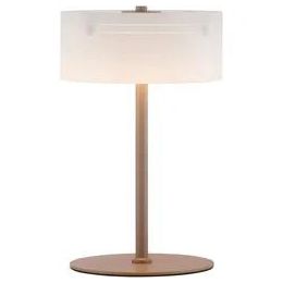 Paul Neuhaus LED Tischleuchte "MARIKA", sand, 1, &Oslash; 20cm H: 33cm, 1 Stk., Leuchten, Touchdimmer, Memoryfunktion, LED Tischleuchte