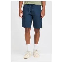 Cargoshorts Blend "BHTinal", Herren, Gr. 3XL, US-Gr&ouml;&szlig;en, marineblaus, Web, 98% Baumwolle, 2% Elasthan, unifarben, normal kurz, Hosen, L&auml;ssige Cargo-Shorts mit Taschen