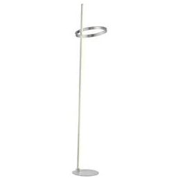 JUST LIGHT LED Stehlampe "RITUS", stahl, 2, &Oslash; 30cm H: 159,5cm, 1 Stk., Leuchten, Touchdimmer, getrennt schaltbar, Memoryfunktion, LED Stehlampe