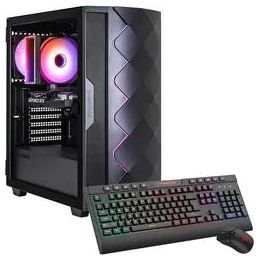 Hyrican GAMEMAX Gaming-PC "Diamond BK 7795 AMD Ryzen 5 5500 RTX 5050 16B 1TB SSD", schwarz, Microsoft Windows 11 Home (64 Bit), 16 GB RAM 1.000 GB SSD, Desktop-PCs, Windows 11