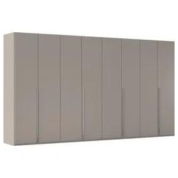Dreht&uuml;renschrank Rauch "Kleiderschrank Schrank Garderobe W&auml;scheschrank BESTSELLER MONTCLAR", fango, griffe chrom, B:400cm H:223cm T:60cm, Holzwerkstoff, Schr&auml;nke, Dreht&uuml;renschrank, Front in Glas/Hochglanz/Dekor/Grauspiegel in 5 Breiten MADE IN GERMANY, Topseller