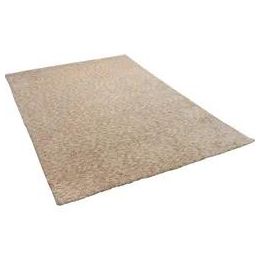 Teppich Sansibar "Munkmarsch Uni", beige, B:190cm H:20mm L:290cm, Polyester, Teppiche, Teppich, meliert, 100% Polyester, besonders weich, Wohnzimmer, Schlafzimmer