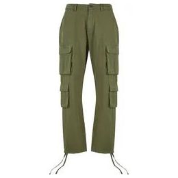 Cargohose 2Y STUDIOS "2Y Studios 2Y Kiran 4 Pocket Cargo", Damen, Gr. 33, Normalgr&ouml;&szlig;en, khaki, 100% Baumwolle, unifarben, normal, Hosen Cargohose