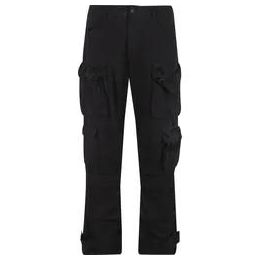 Cargohose Urban Classics "Urban Classics Multi Pocket Cargo Pants", Damen, Gr. 36, Normalgr&ouml;&szlig;en, schwarz, 100% Baumwolle, unifarben, normal, Hosen Cargohose