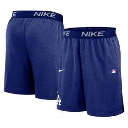 Sporthose Nike "Nike Shorts Los Angeles Dodgers Nike AC DF Knit", Damen, Gr. M, US-Gr&ouml;&szlig;en, blau, Jersey;Mesh;Popeline, 100% Polyester, Hosen Sporthose
