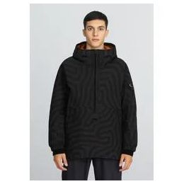 Winterjacke CMP, Herren, Gr. XL, nero, forest, Web, Obermaterial: 100% Polyester. Futter: 100% Polyester. Wattierung: 100% Polyester, bedruckt, bequem Po-bedeckend, Windstopperb&uuml;ndchen, Jacken Winterjacke, zum &Uuml;berziehen, Kapuze mit Fleecefutter, kurzer Rei&szlig;verschluss