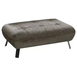 Hocker exxpo - SOFA FASHION, espresso, B:110cm H:44cm T:78cm, Hocker, Polsterhocker, bequem und modern