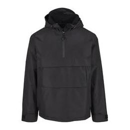 Windbreaker BRANDIT "Brandit Brandit Men Windbreaker Arctic", Herren, Gr. XL, schwarz, 100% Polyester, unifarben, normal, ohne Ausschnitt, Jacken Windbreaker