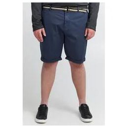 Chinoshorts Blend "BHBBruno", Herren, Gr. 6XL, US-Gr&ouml;&szlig;en, blau (marineblaus), Web, 97% Baumwolle, 3% Elasthan, unifarben, regular fit normal, Hosen Chinoshorts, Stilvolle Chino Short in gro&szlig;en Gr&ouml;&szlig;en