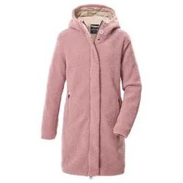 Parka "GW 95 WMN PRK", Damen, Gr. 38, ros&eacute;, Oberseite: 100% Polyester;R&uuml;ckseite: 100% Polyester;Futter: 100% Polyester;F&uuml;llung: 100% Polyester, G.I.G.A. DX BY KILLTEC, Jacken Parka, Wasserdichte Scherpa-Jacke mit 2-Wege-Rei&szlig;verschluss