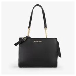 Shopper Valentino BAGS "HIRA", Damen, Gr. B/H/T: 31cm x 25cm x 13cm, nero, Lederimitat, Taschen Shopper, Schultertasche, Handtasche mit Tragehenkel mit Kette