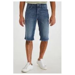 Shorts Blend "BHDenon", Herren, Gr. L, US-Gr&ouml;&szlig;en, blau (denim lightblau), Web, 98% Baumwolle, 2% Elasthan, unifarben, regular fit kurz, Hosen Shorts, Stilvolle Bermuda Jeans Shorts