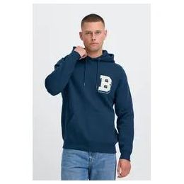 Kapuzenpullover Blend "BHBader", Herren, Gr. XXL, marineblaus, Sweatware, 60% Baumwolle, 40% Polyester, unifarben, normal normal, ohne Ausschnitt, Pullover Kapuzenpullover, Stilvoller Hoodie mit Kapuze