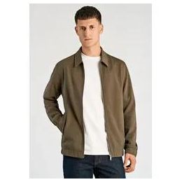 Fellimitatjacke Junk De Luxe "Casual Jacke Relaxed Fit", Herren, Gr. XL, true army, Obermaterial: 75% Polyester, 22% Viskose, 3% Elasthan; Futter: 95% Polyester, 5% Elasthan, l&auml;ssig geschnitten, Jacken
