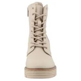 Stiefel Tom Tailor "Tom Tailor Winter Boots", Damen, Gr. 38, beige, unifarben, Schuhe Stiefel