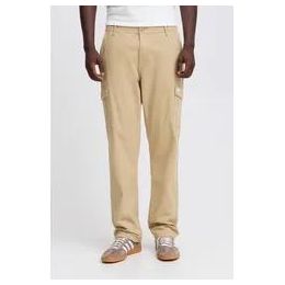 Cargohose Blend "BHEdnan", Damen, Gr. 34, L&auml;nge 32, cornstalk, Web, 98% Baumwolle, 2% Elasthan, unifarben, normal normal, Hosen Cargohose, Moderne Cargohose mit Taschen