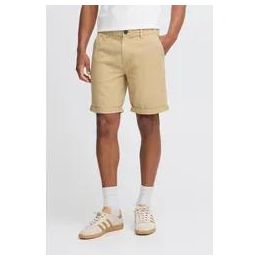 Chinoshorts Blend "BHShorts", Herren, Gr. L, US-Gr&ouml;&szlig;en, cornstalk, 55% Leinen, 45% Baumwolle, unifarben, regular fit kurz, Hosen Chinoshorts, Stilvolle Chino Shorts auf angenehmen Leinen