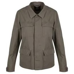 Allwetterjacke BRANDIT "Brandit Brandit Women BDU Twill Jacket", Damen, Gr. XS, olive, 100% Baumwolle, unifarben, normal, amerikanischer Ausschnitt, Jacken
