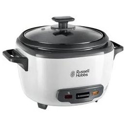 Russell Hobbs Reiskocher "Maxi 27040-56", wei&szlig;, B:32,2cm H:22,6cm T:24,5cm, Reiskocher, medium, 2l, inkl. Dampfgarer-Einsatz, Warmhaltefunktion
